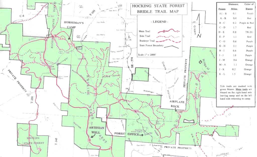 Hocking Hills State Forest